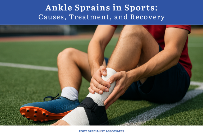Ankle Sprains in Sports: Causes, Treatment, and Recovery | Foot ...